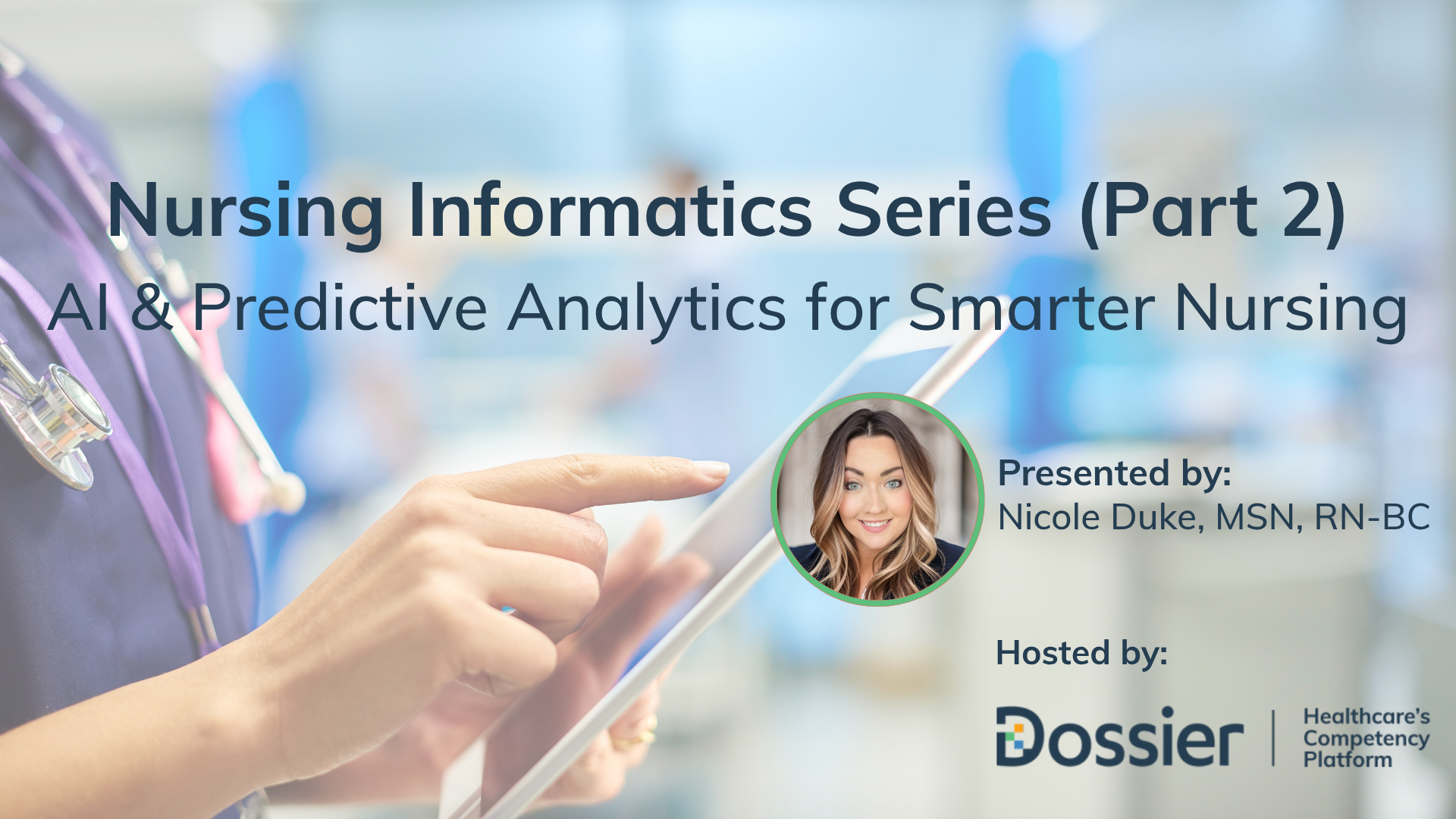 AI & Predictive Analytics in Nursing Informatics: Smarter Care Starts ...